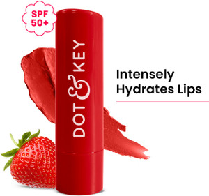 Dot & Key Barrier Repair Hydrating Lip Balm SPF 50 | Strawberry Red ...