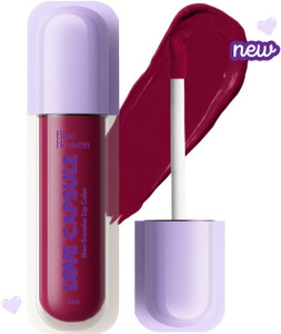 BLUE HEAVEN Love Capsule Non Transfer Lip Colour | Blush Pink , 5ml ...