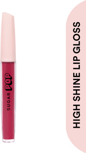 SUGAR POP High shine Lip Gloss-02 Cotton Candy | Lip Plumping Gloss for ...