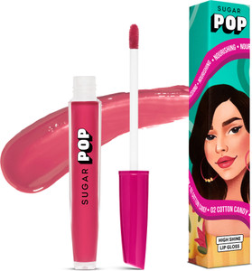 SUGAR POP High shine Lip Gloss - 02 Cotton Candy | Richly Pigmented ...