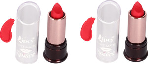 lipcy MYLOVELINE velvet matte finishing waterproof lipstick pack of 2 ...