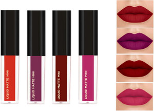 NYN HUDA Insta Beauty Sensational Liquid Matte Lipsticks 4 Piece ...