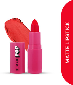 SUGAR POP Matte Lipstick - 02 | Non-Drying | Lightweight | Satin matte ...