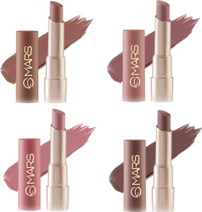MARS Ultra Matte Lipstick Pack Of 4 - Price in India, Buy MARS Ultra ...