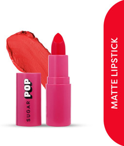 SUGAR POP Matte Lipstick - 02 | Non-Drying | Lightweight | Satin matte ...