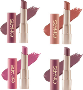MARS Ultra Pigmented Matte Lipstick Pack Of 4 - Price in India, Buy ...