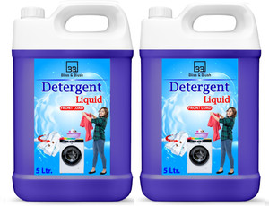 BLISS & BLUSH Washing Machine Laundary Liquid Deterget For Front Load ...