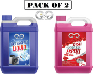 QnQLifeStyle 5 LTR WASHING MACHINE DETERGENT FRONT & TOP LOAD 5 LTR ...
