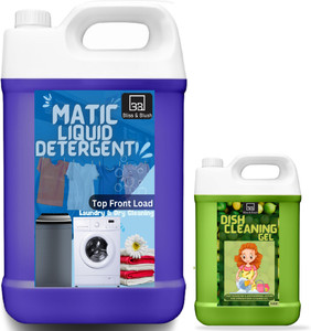 BLISS & BLUSH Washing Machine&Dish Wash Liquid ( DETERGENT TOP LOAD ...