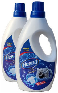 HEENA Liquid Detergent (Matic) 1 L (Pack of 2) Floral Liquid Detergent ...
