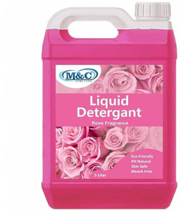 M&C liquid detergent pink for all type of cloth, top load and front ...