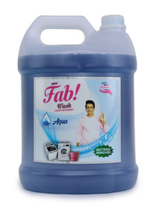 Woosh Fab Wash Liquid Detergent 5 Ltr (pack of 1) Fresh Liquid ...