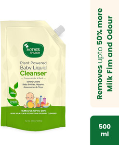 Mother Sparsh Natural Baby Liquid Cleanser (Powered by Plants) Cleanser ...
