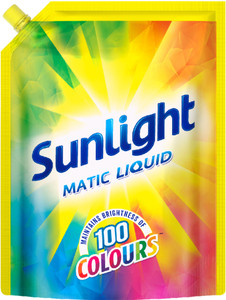 Sunlight Matic Liquid Fresh Liquid Detergent Price in India - Buy ...