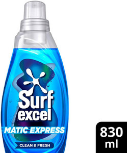 Surf excel Matic Express Clean & Fresh (830ml bottle) Multi-Fragrance ...