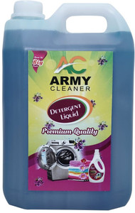 Army Cleaner Detergent Liquid for Washing Machine For Top Load, Front ...