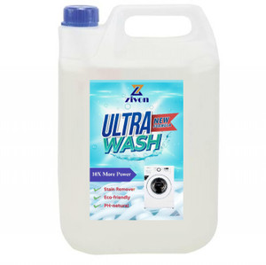 ZIVON ULTRA WASH WASHING MACHINE LIQUID 5 L Multi-Fragrance Liquid ...