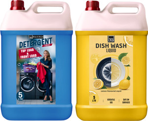 BLISS & BLUSH Detergent Washing Machine & Bucket Wash 5L & Dish wash ...