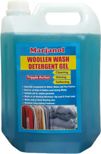 MARJANOL Woolen Laundry Washing Detergent Gel 5 KG Aqua Liquid ...