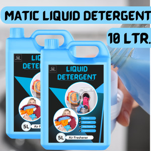 BLISS & BLUSH Washing Machine Liquid Detergent 10L With Extra Shin ...