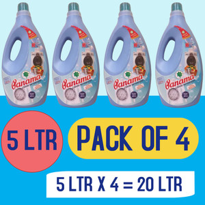 Panama Liquid Detergent 5 LTR (pack of 4) Multi-Fragrance Liquid ...
