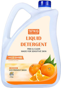 WNG Laundry Liquid Detergent For All Types Of Machine And Hand Wash ...