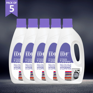 IDF Intoz De Florens Washing machine liquid For Front Load (Pack Of 5 ...