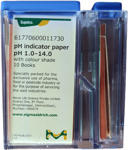 Merck pH indicator Range 1 - 14 pH Red Litmus Papers Price in India ...