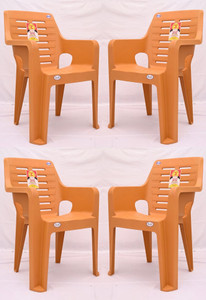 NPPL National Sumo Chair Rest Back Chair for home office Plastic Living ...