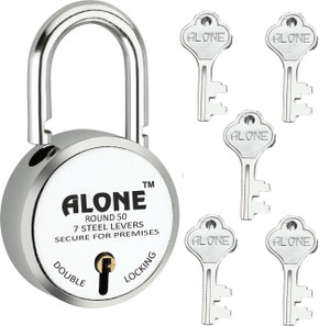 Fithome Alone Round 50mm Lock for Home Link Gate Shop Shutter, Double ...