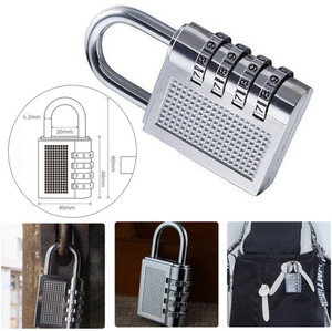 Triangle Ant ™4 Digit Locks Long for Gym Sports Locker Hasp Cabinet ...