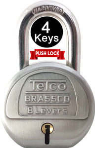 Indora 67MM Lock Hardened Shackle Double Locking 8 Levers Padlock - Buy ...