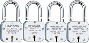HINDSON Atoot 50 PK4 Padlock - Buy HINDSON Atoot 50 PK4 Padlock Online ...