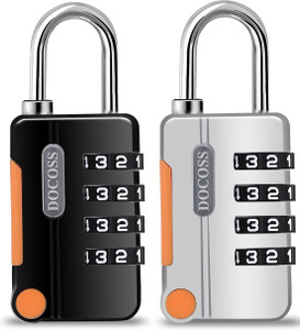 DOCOSS Pack of 2-Number Lock For Bag/ Small Locks For Luggage Locks ...