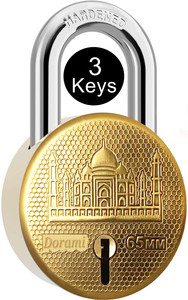 Indora Round 65mm link lock and key Double Locking 8 Lvr lock for home ...