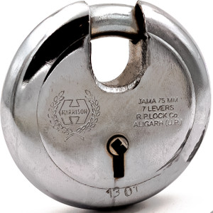 HARRISON JAMA LOCK - Steel Round Lever Jama Lock (6 Levers) with 3 No ...