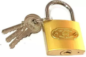 MEIBAO Lock Heavy Ultra Key 50 mm, Size 7/5 cm Lock (Gold) Lock - Buy ...