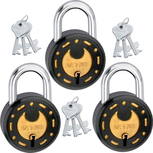 spidro Active Black Padlock - Buy spidro Active Black Padlock Online at ...