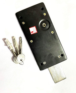 Trust me 3 Turn Cross Key Side Shutter Lock Set with 3 Long Keys and 5 ...