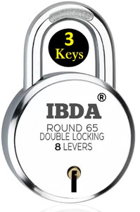IBDA Round 65mm Lock | Double Locking | 8 Levers' Technology ...