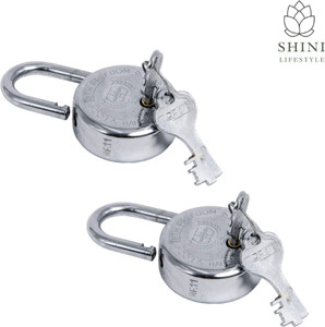 SHINI LIFESTYLE Tala Chabi Lock and Key Security Home safety Padlock ...