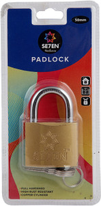 Se7en Heavy Duty Pad Lock 50mm Padlock with 3 Keys Padlock - Buy Se7en ...