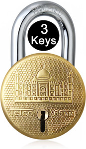 Indora Round 65mm lock 3 Keys Steel Shackles Double Locking 7 Steel ...