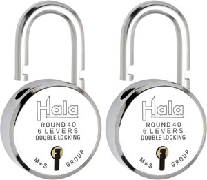 HALA Round 40mm Double Locking 6 Lever Comes With 3 Keys Padlock - Buy ...
