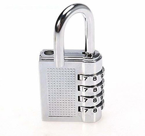 Triangle Ant ™Weatherproof Security Padlock Outdoor Heavy Duty 4-Digit ...