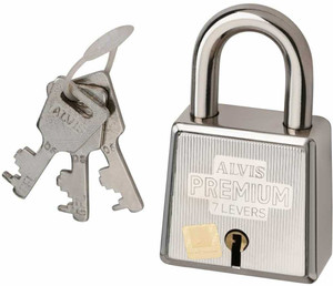 ALVIS PREMIUM PAD LOCK 7 LEVER DOUBLE LOCKING 60MM Padlock - Buy ALVIS ...