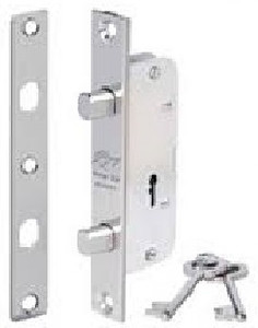 Godrej Narrow stile 4 levers mortise 9158 (2 keys) Lock - Buy Godrej ...