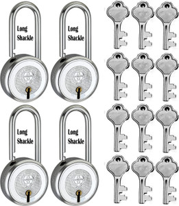 HARRISON 0663 J-Supreme Long Shackle 65MM with 3 Keys, Lock and Key ...