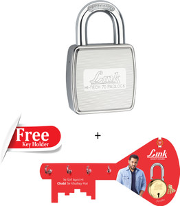 Link Hi-Tech 70mm Lock | Stainless Steel Body | Hardened Shackle | Made ...