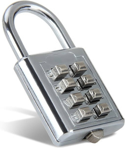 Justakeit Combination Lock 10 Digit Push-Button Combination Number Code ...